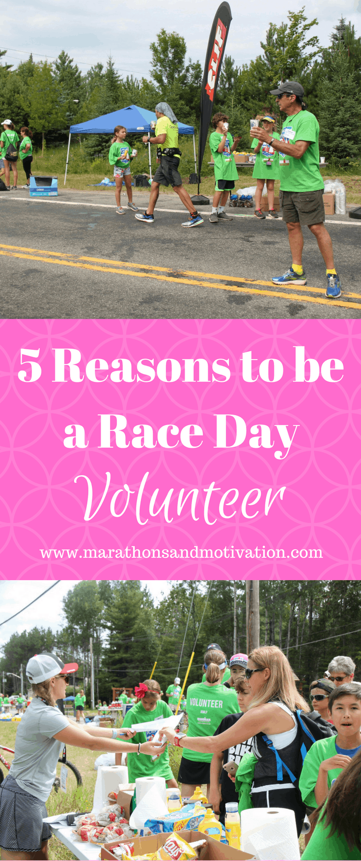 Friday 5: Reasons to be a Race Day Volunteer - Marathons & Motivation