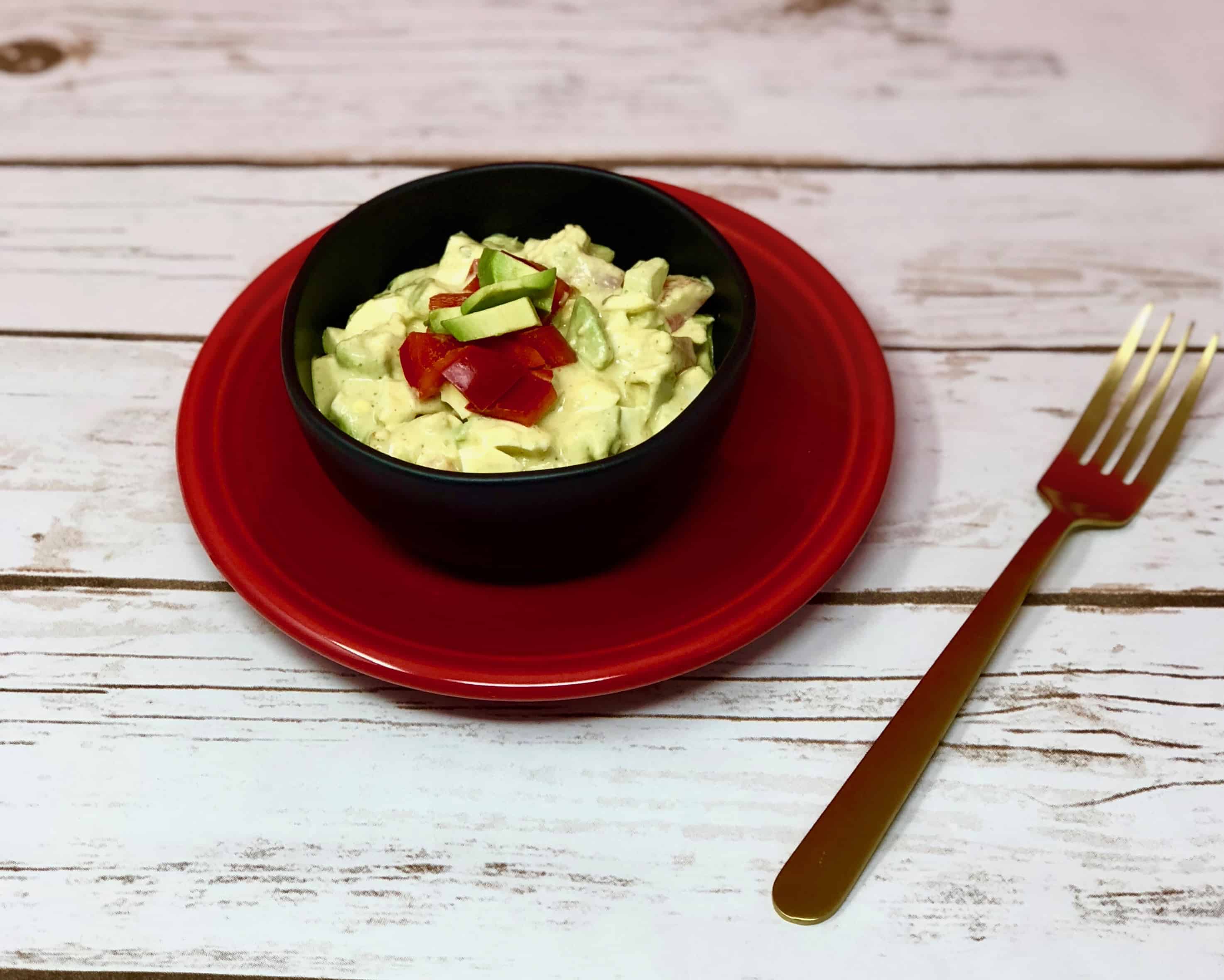 Delicious Curried Avocado Egg Salad - Marathons & Motivation