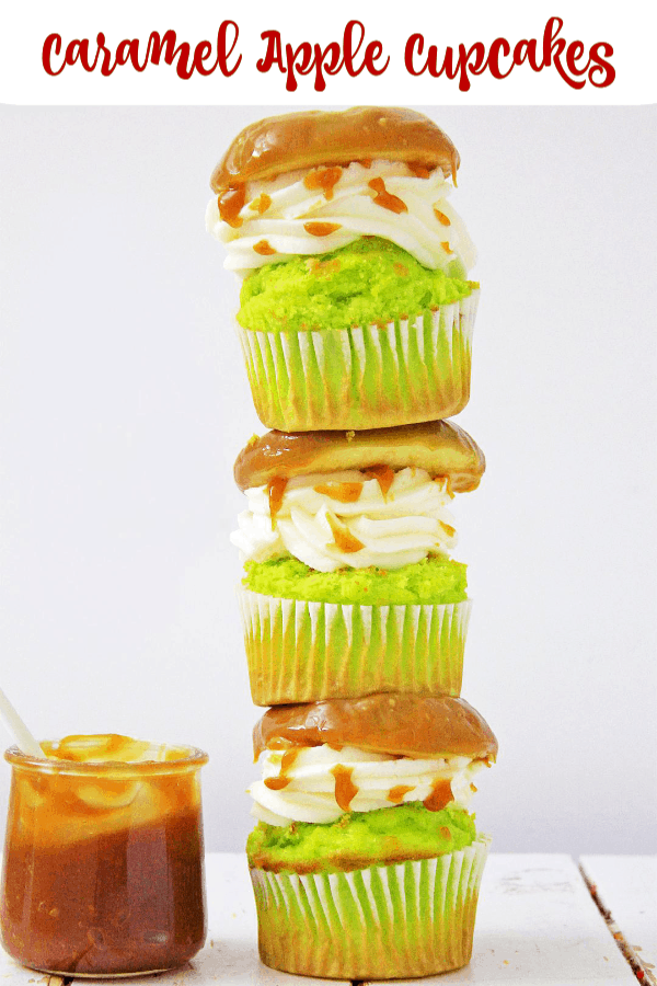 Delicious Caramel Apple Cupcakes - Marathons & Motivation