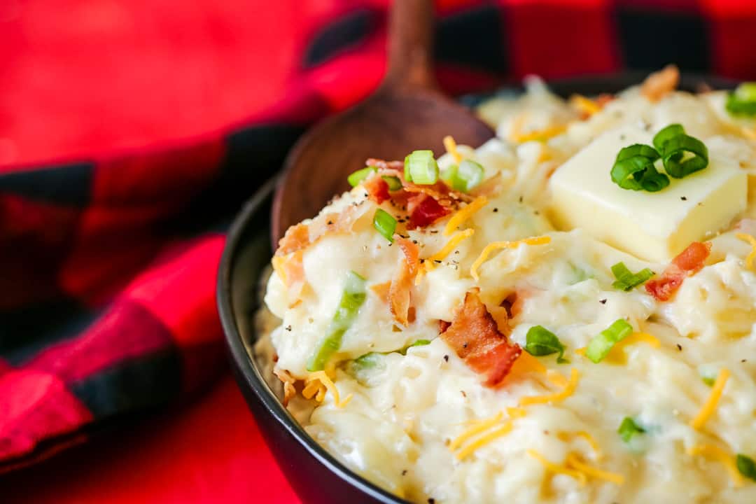 Instant Pot Loaded Mashed Potatoes - Marathons & Motivation