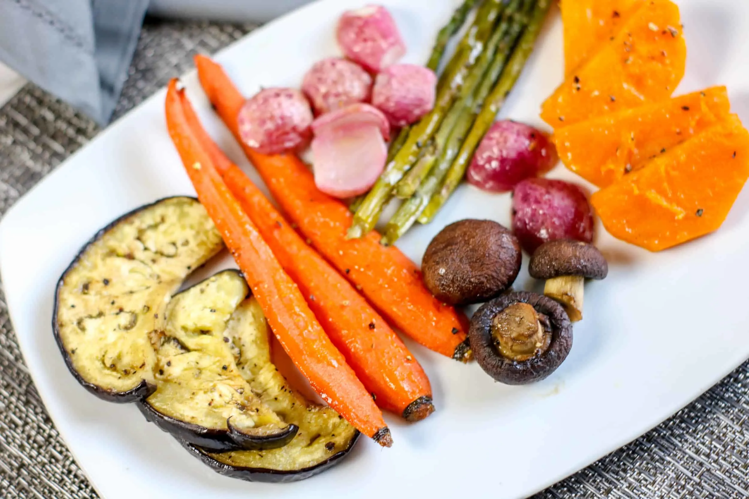 Roasted Vegetable Platter - Marathons & Motivation