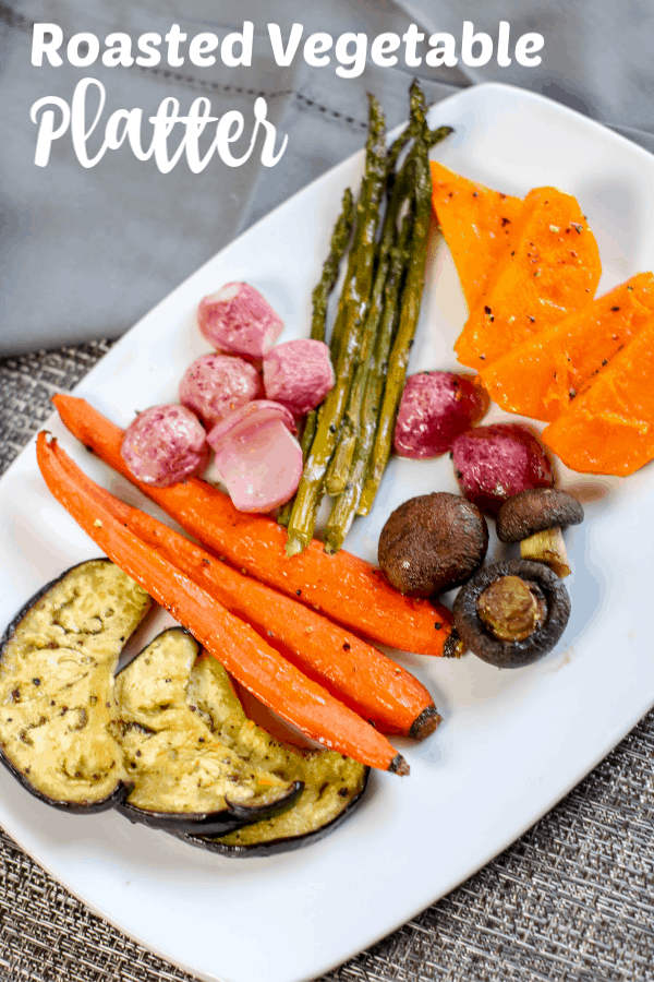 Roasted Vegetable Platter - Marathons & Motivation