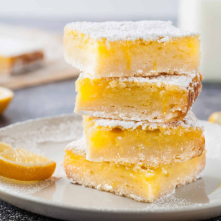 Easy Lemon Shortbread Squares - Marathons & Motivation