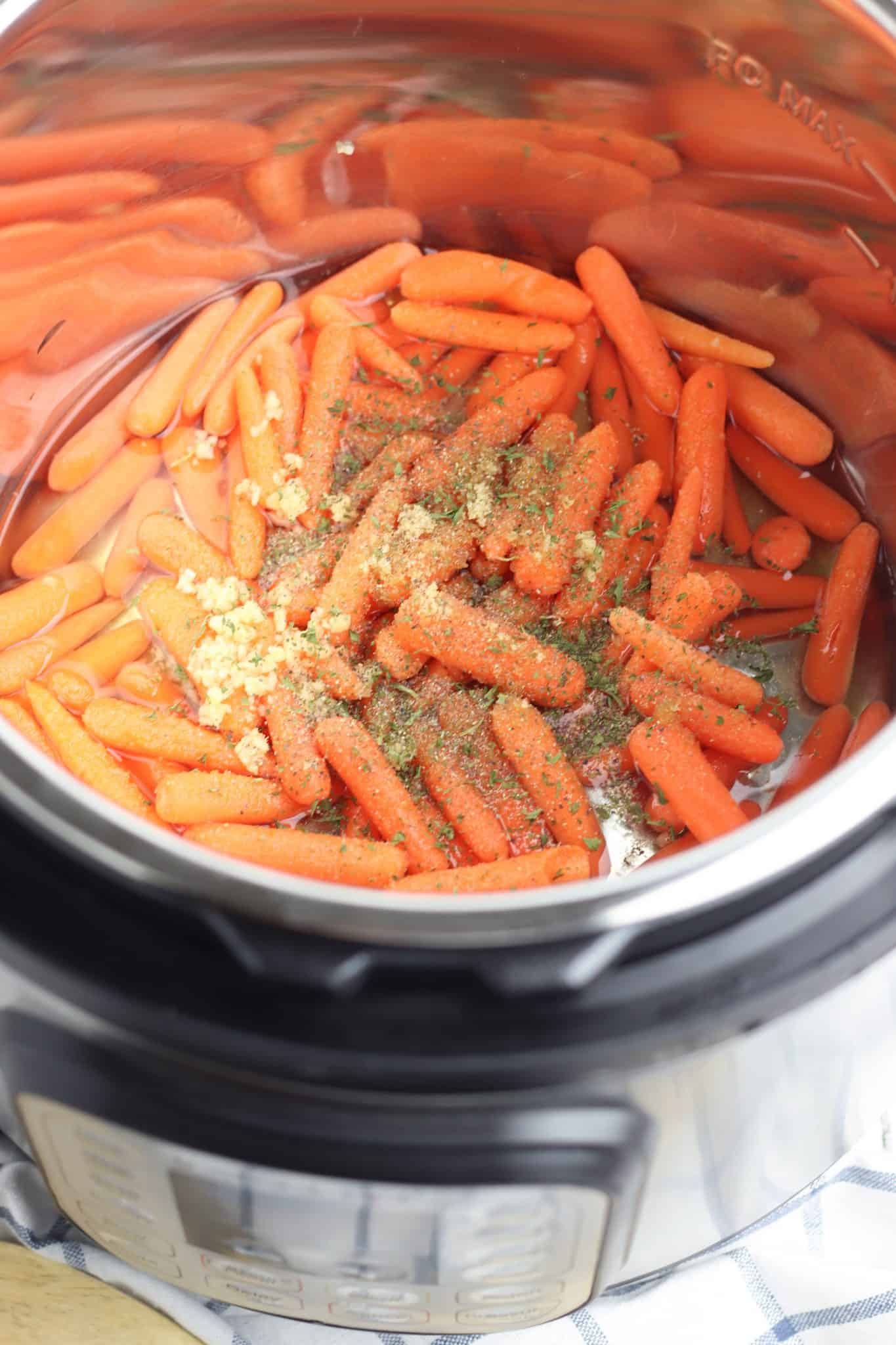 The Best Instant Pot Carrots - Marathons & Motivation