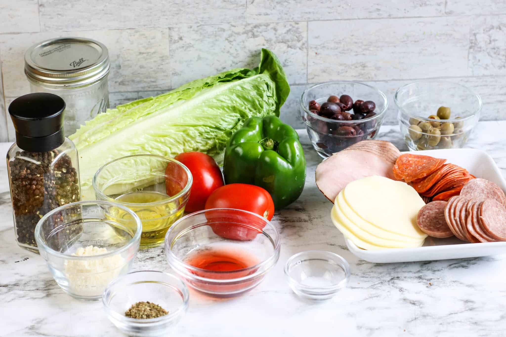 The Best Italian Salad Recipe - Marathons & Motivation