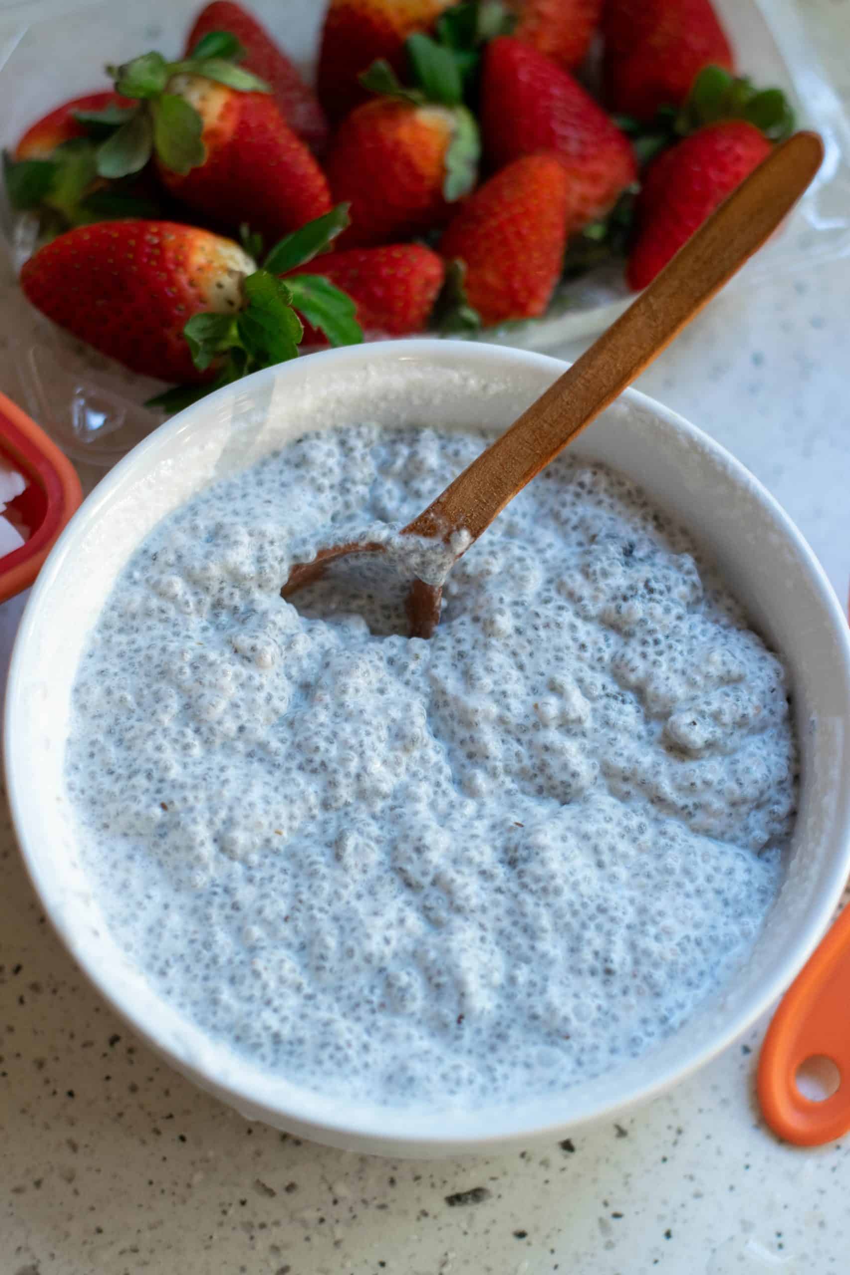 Coconut Cream Chia Pudding Popsicles - Marathons & Motivation