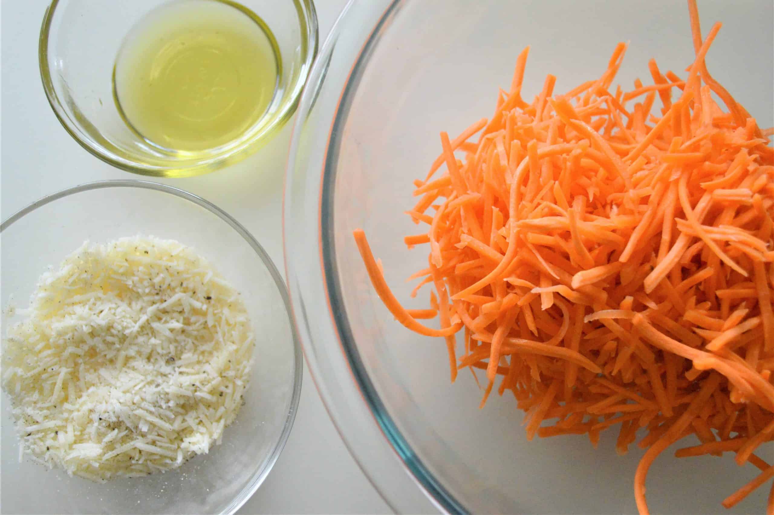 Cheesy Shoestring Carrot Fries - Marathons & Motivation