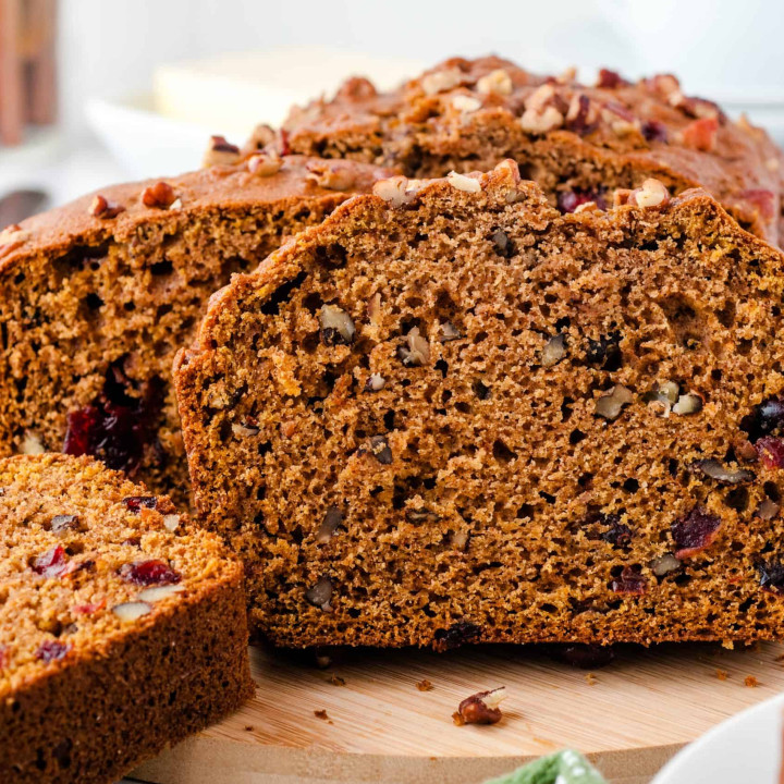 Cranberry Pumpkin Bread - Marathons & Motivation