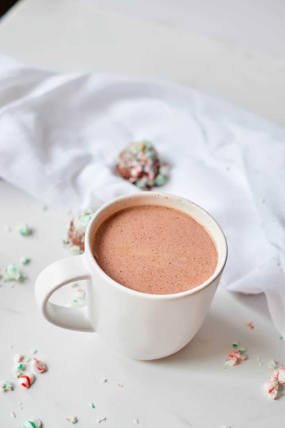 Peppermint Hot Chocolate Balls - Marathons & Motivation