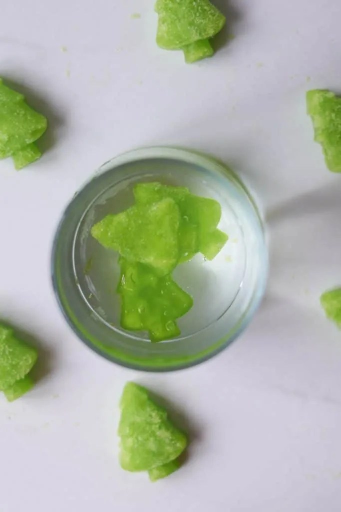 Easy to Make Christmas Ice Cubes - Marathons & Motivation