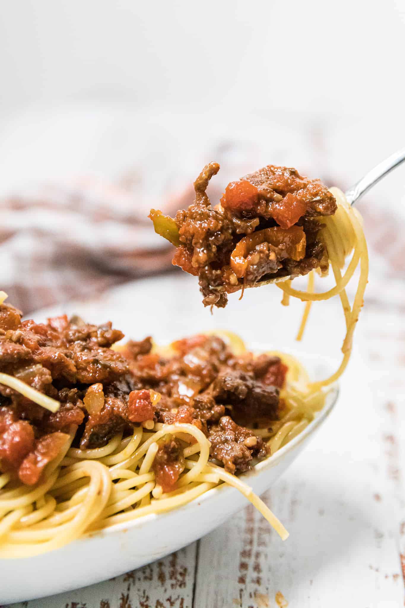 Easy Homemade Meat Sauce for Pasta - Marathons & Motivation