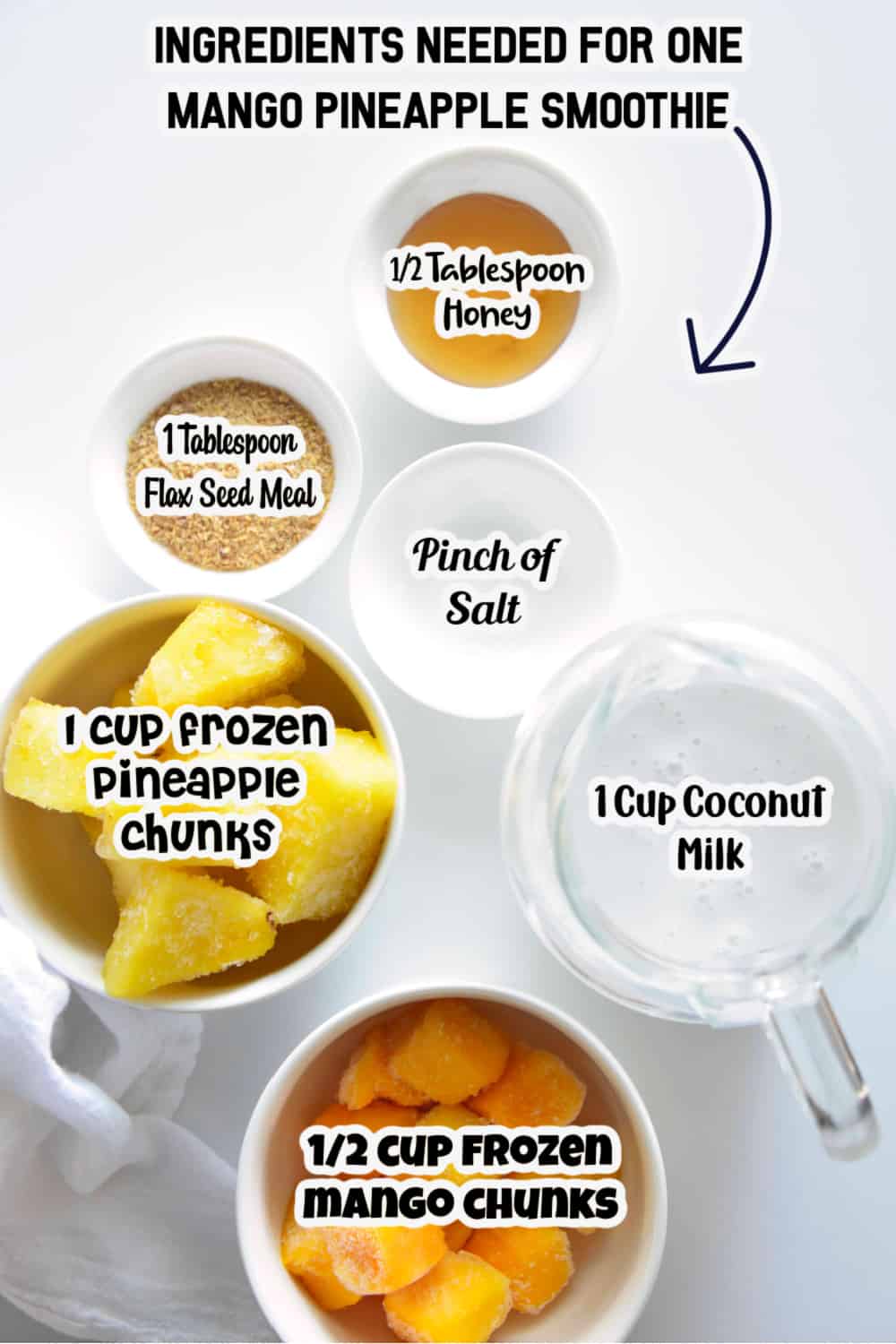 Mango Pineapple Smoothie - Marathons & Motivation