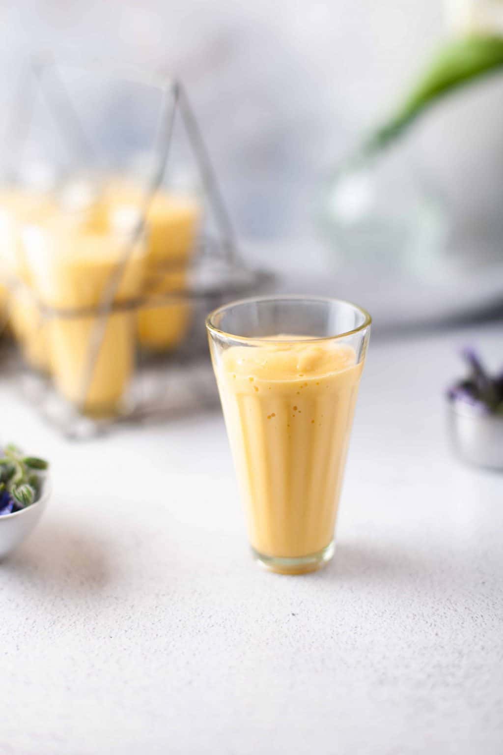 Healthy Mango Yogurt Smoothie - Marathons & Motivation