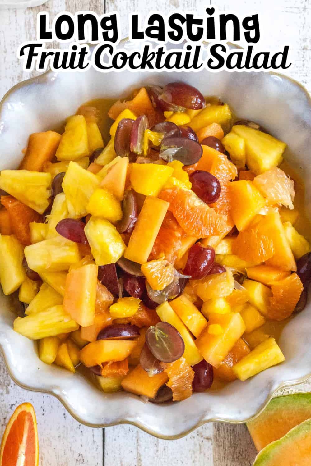 Long Lasting Fruit Cocktail Salad - Marathons & Motivation