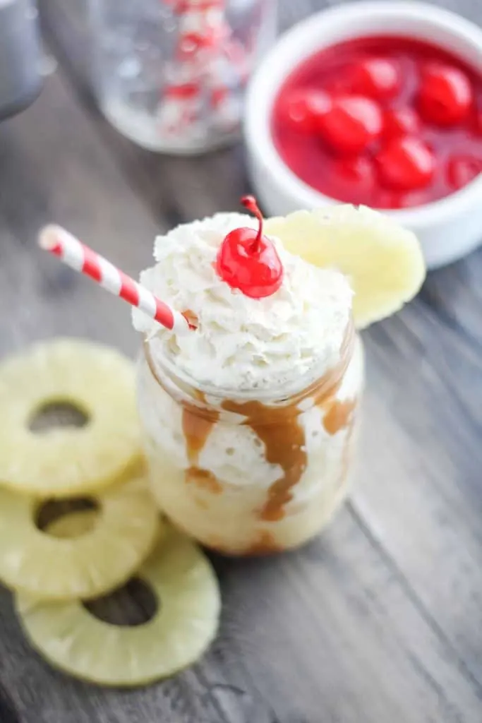 Healthy Pineapple Milkshake Recipe - Marathons & Motivation