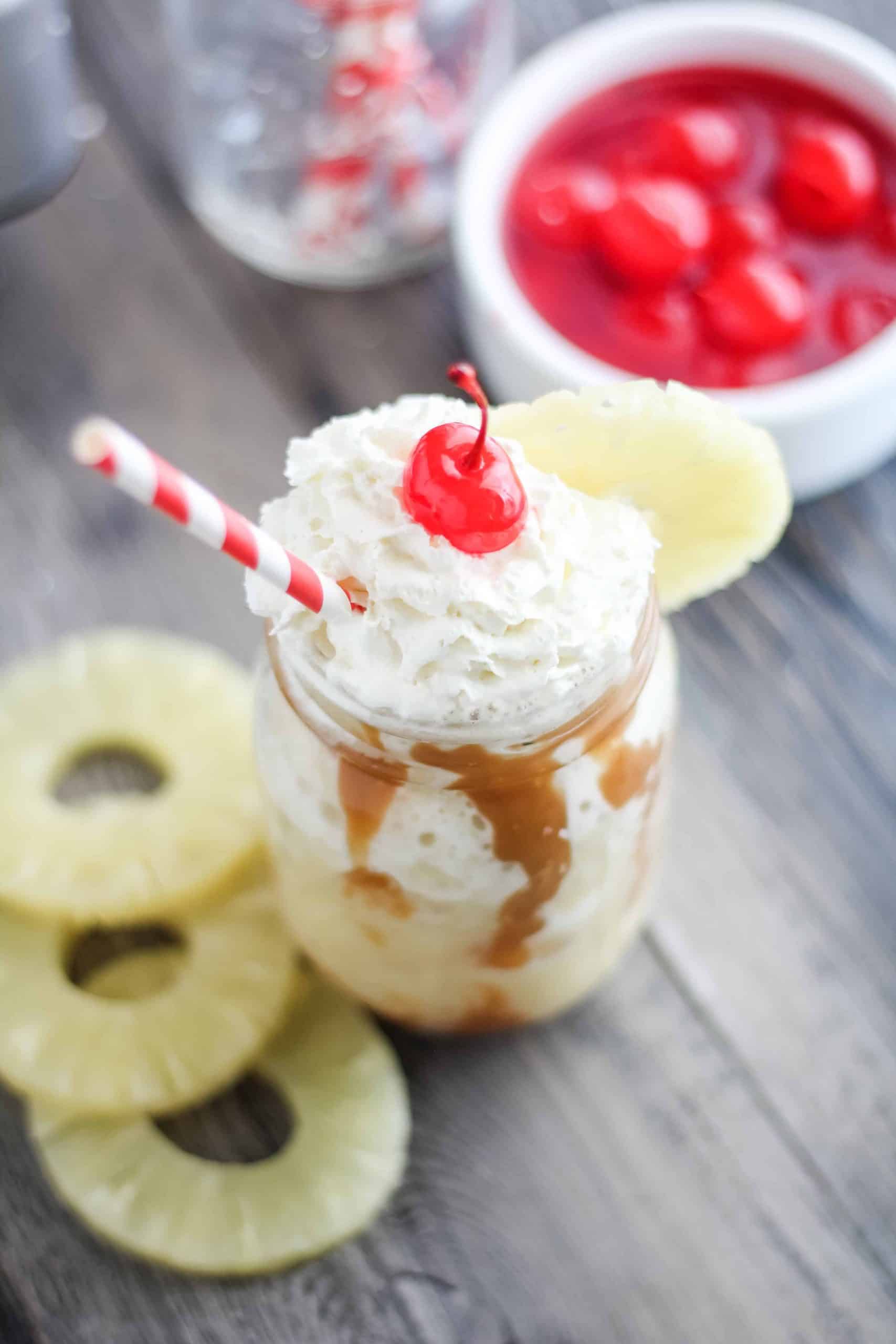 Healthy Pineapple Milkshake Recipe - Marathons & Motivation