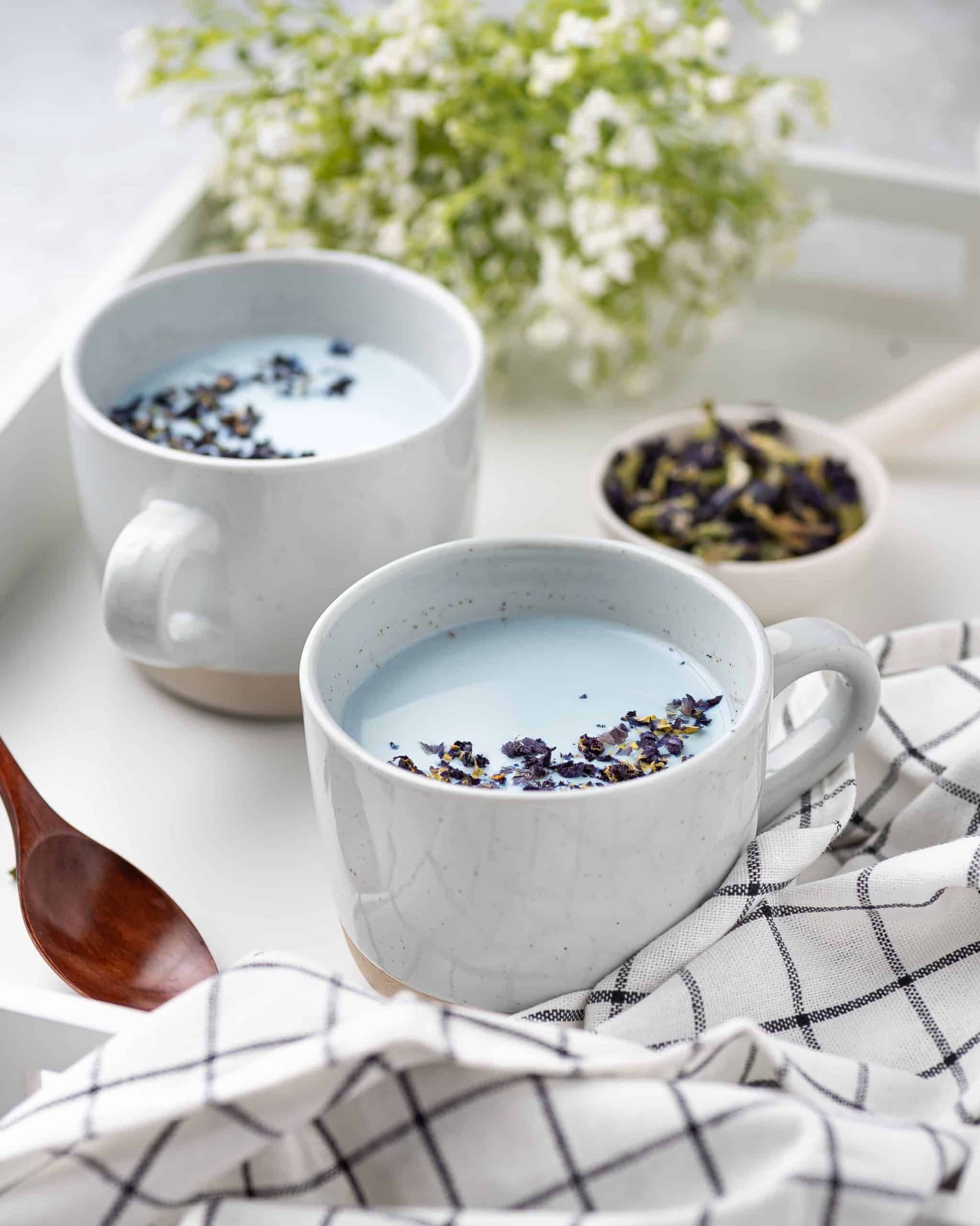 Simple Blue Moon Milk Recipe - Marathons & Motivation