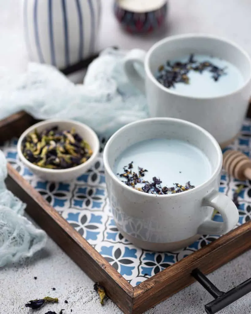 Simple Blue Moon Milk Recipe - Marathons & Motivation