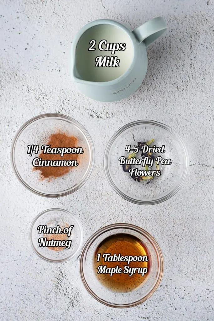 Simple Blue Moon Milk Recipe - Marathons & Motivation