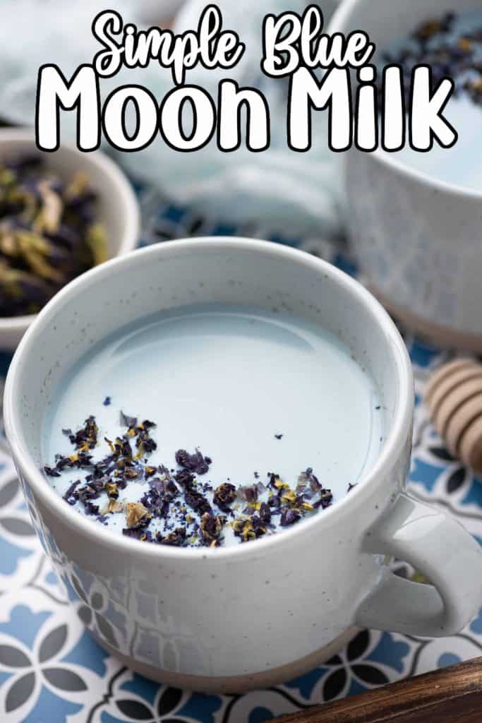 Simple Blue Moon Milk Recipe - Marathons & Motivation