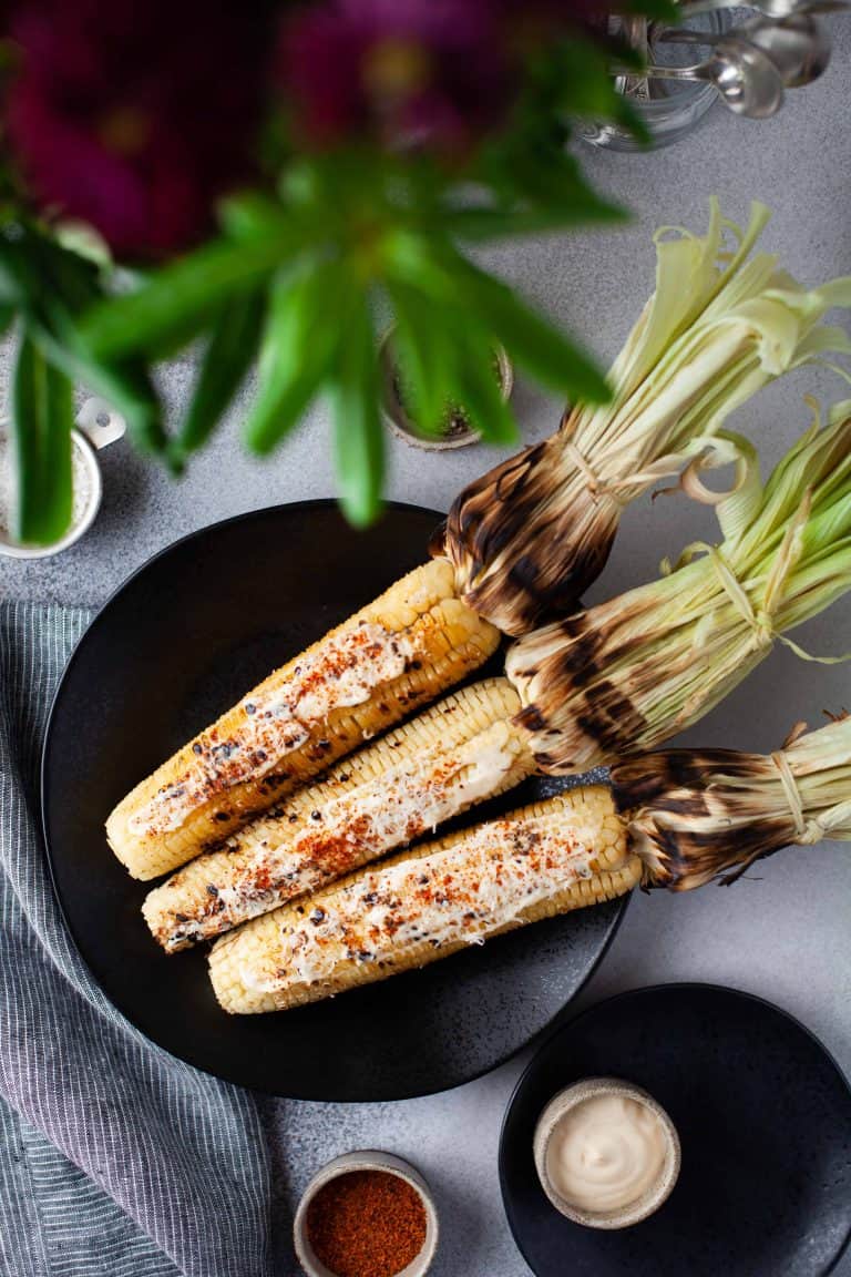 Easy Grilled Street Corn Recipe - Marathons & Motivation