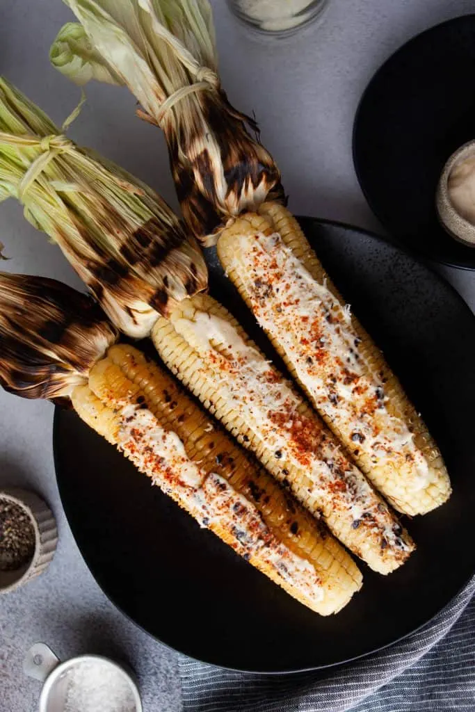 Easy Grilled Street Corn Recipe - Marathons & Motivation