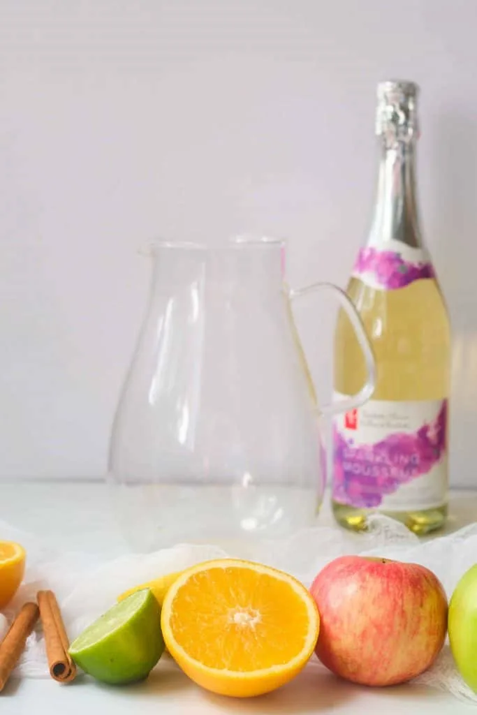 Fall Sangria with White Wine and Apples - Marathons & Motivation