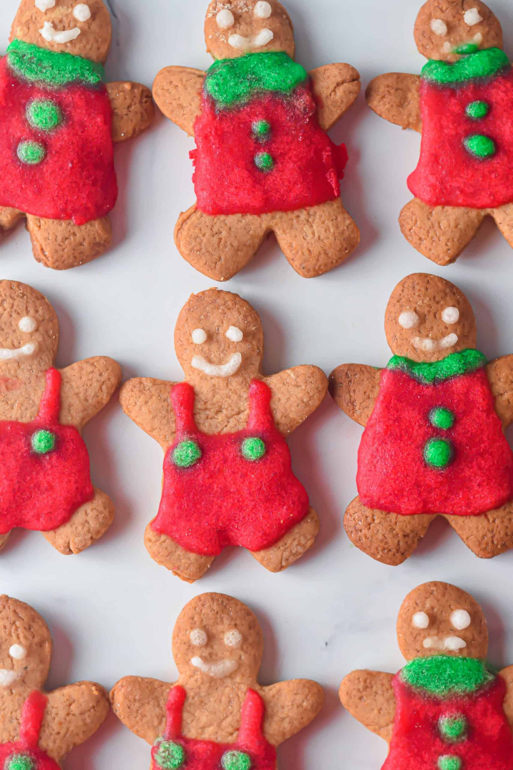 Gingerbread Man Cookies Recipe with Royal Icing - Marathons & Motivation