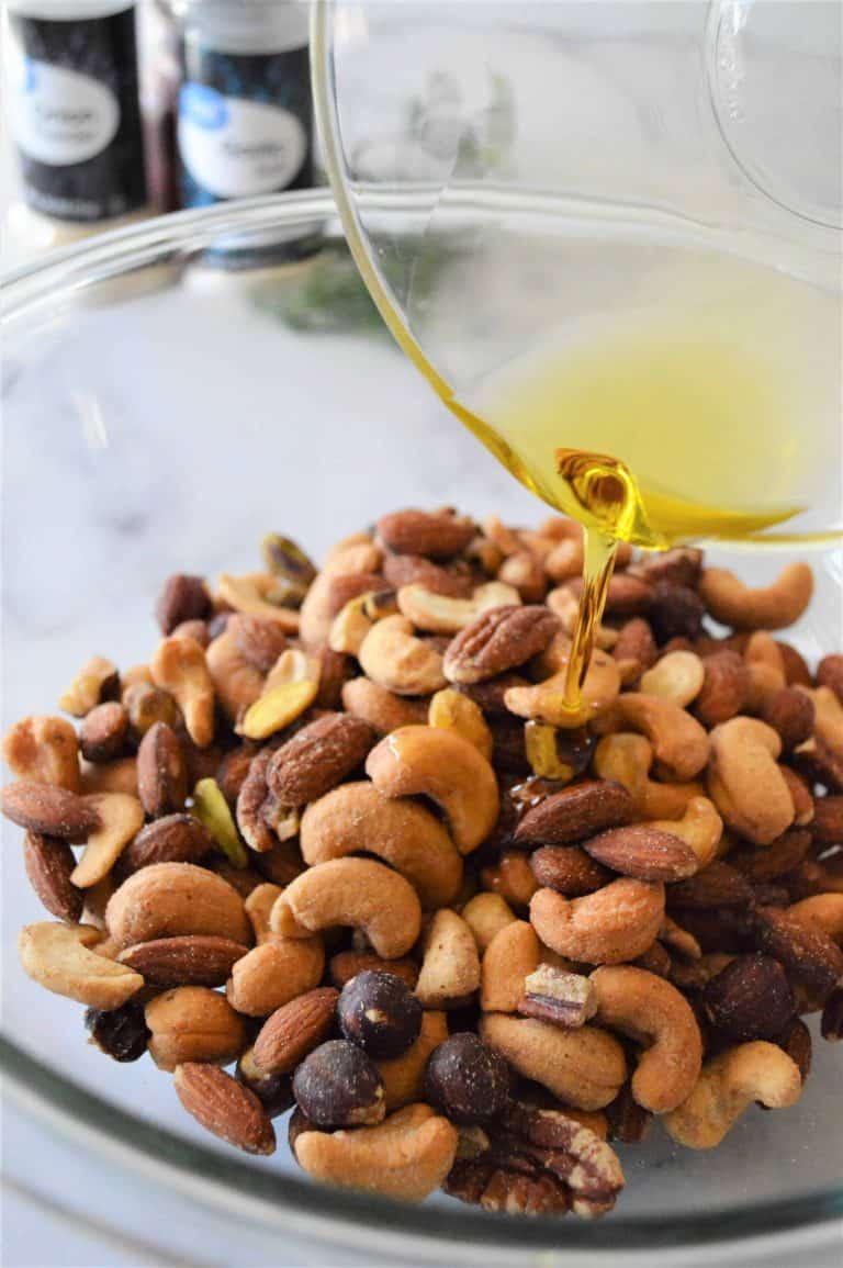 Oven Roasted Nuts with Dill - Marathons & Motivation