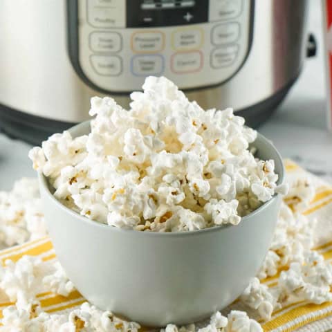 Instant Pot Popcorn - Marathons & Motivation