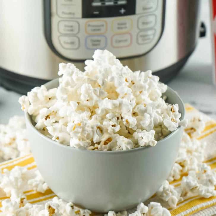 Instant Pot Popcorn - Marathons & Motivation