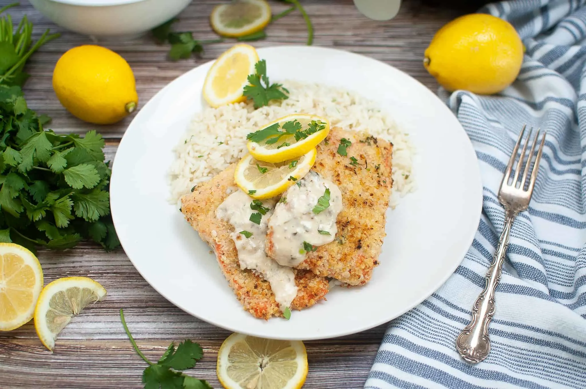 Parmesan Crusted Salmon in the Air Fryer - Marathons & Motivation