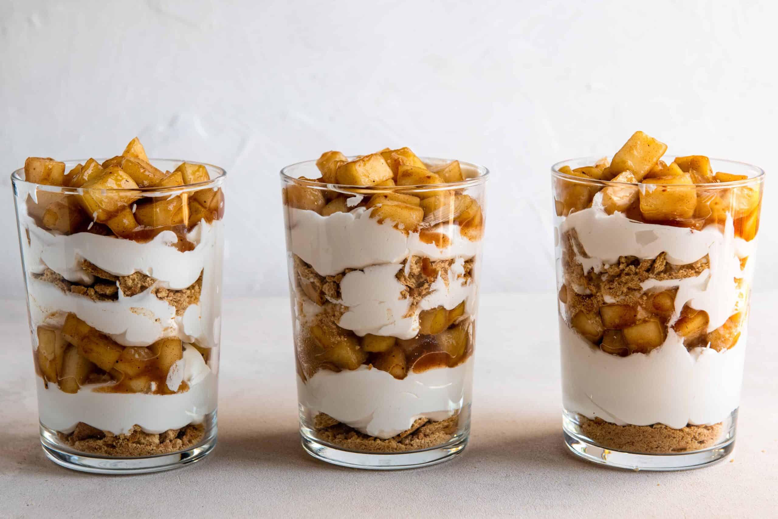 Apple Pie Parfaits - Marathons & Motivation