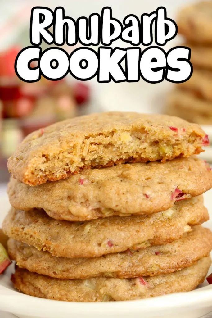 Rhubarb Cookies - Marathons & Motivation