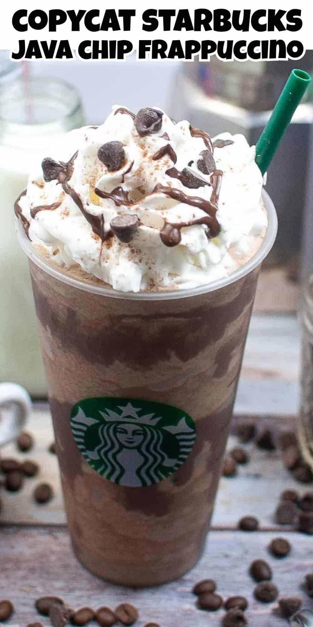Starbucks Java Chip Frappuccino (Easy Copycat Recipe)