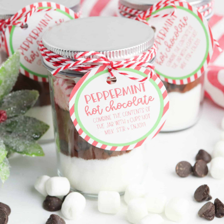 Peppermint Hot Chocolate Mix - Marathons & Motivation