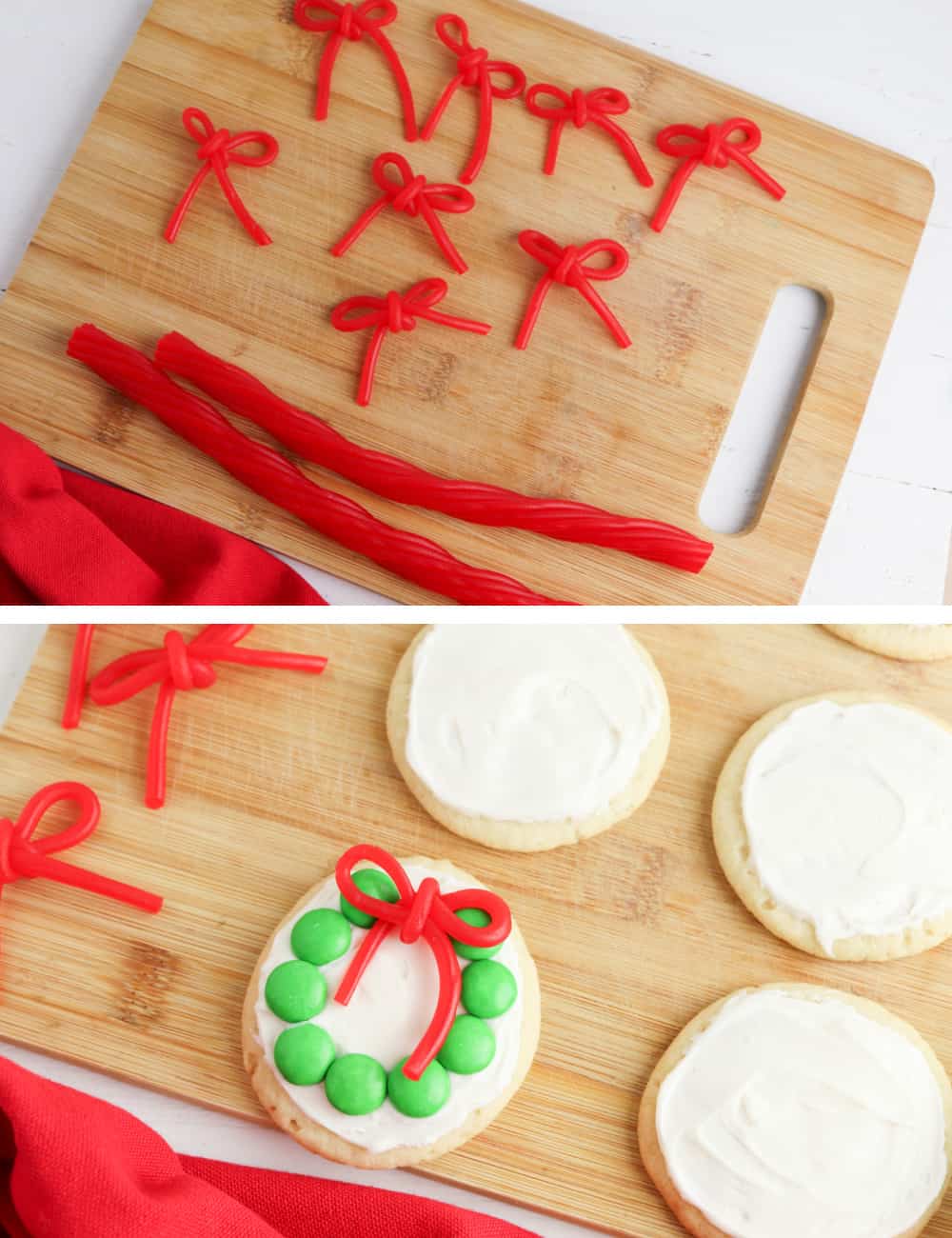 Christmas Wreath Cookies - Marathons & Motivation