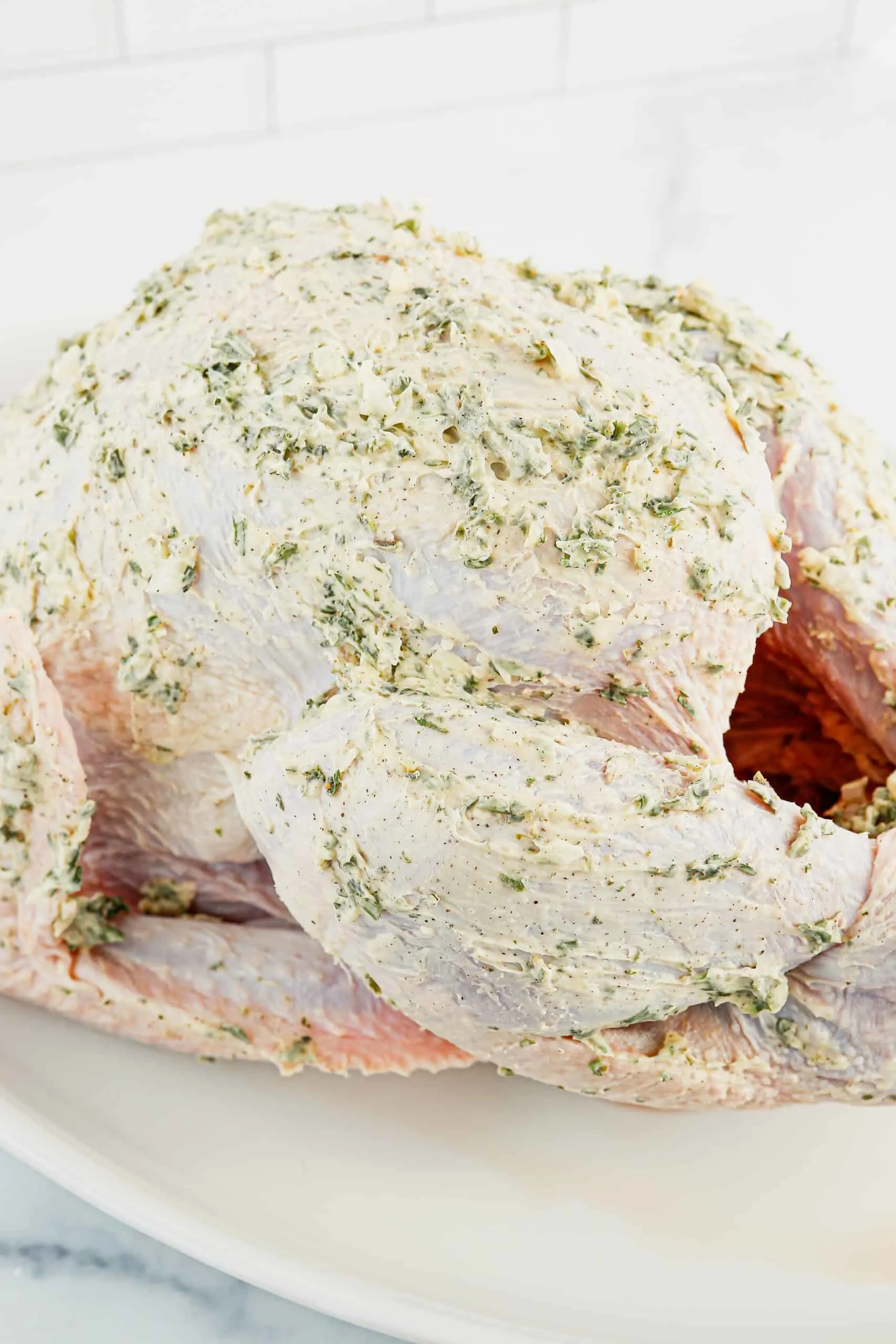 Herb Butter Turkey - Marathons & Motivation