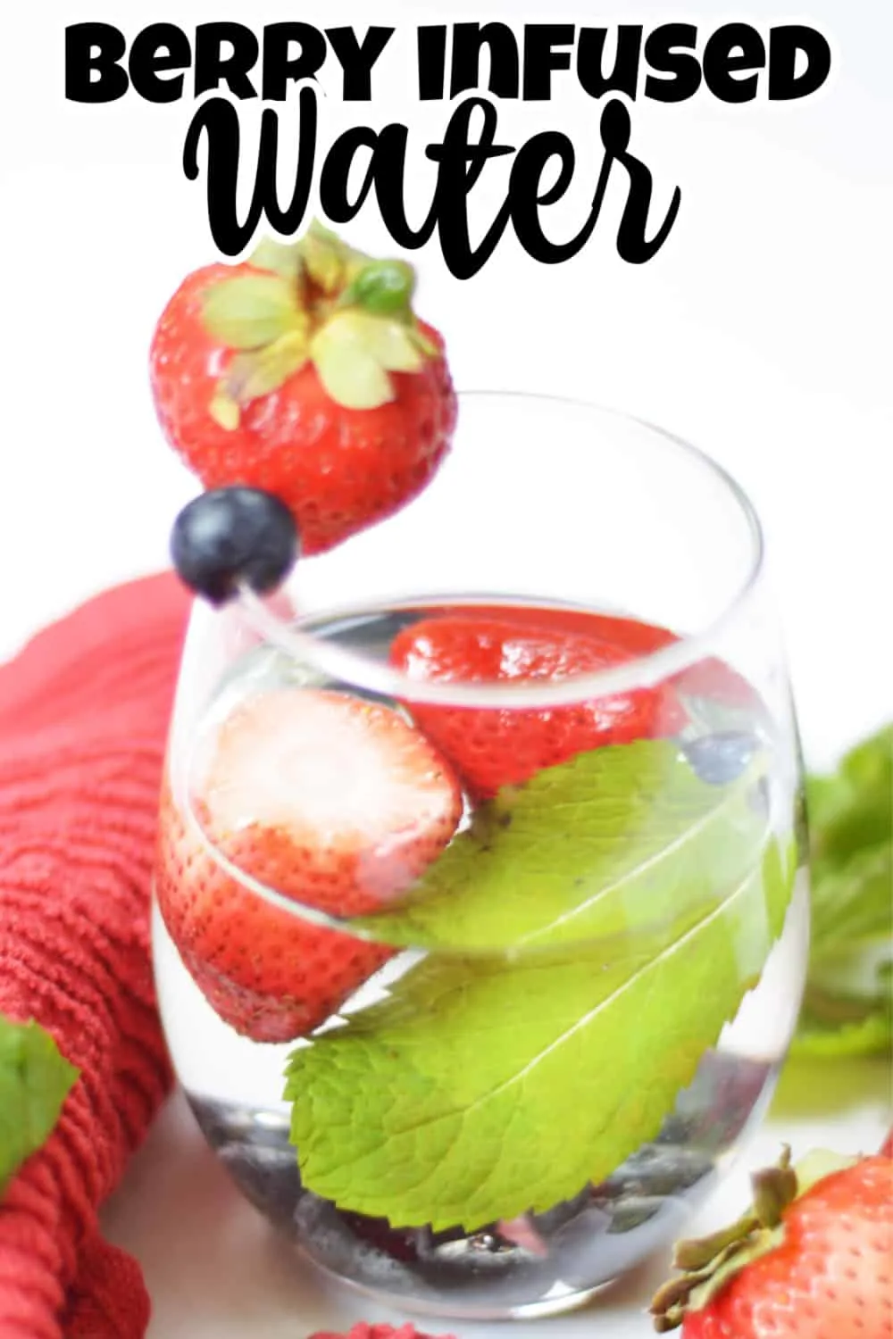 Berry Infused Water - Marathons & Motivation