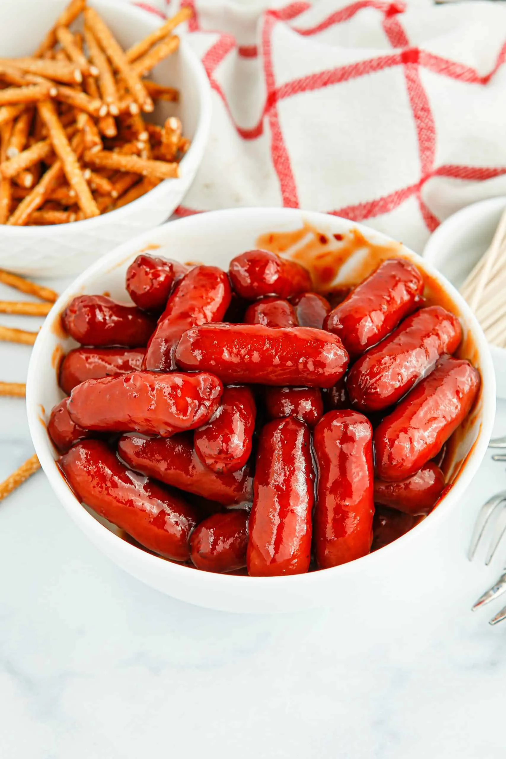 BBQ Little Smokies in the Air Fryer - Marathons & Motivation