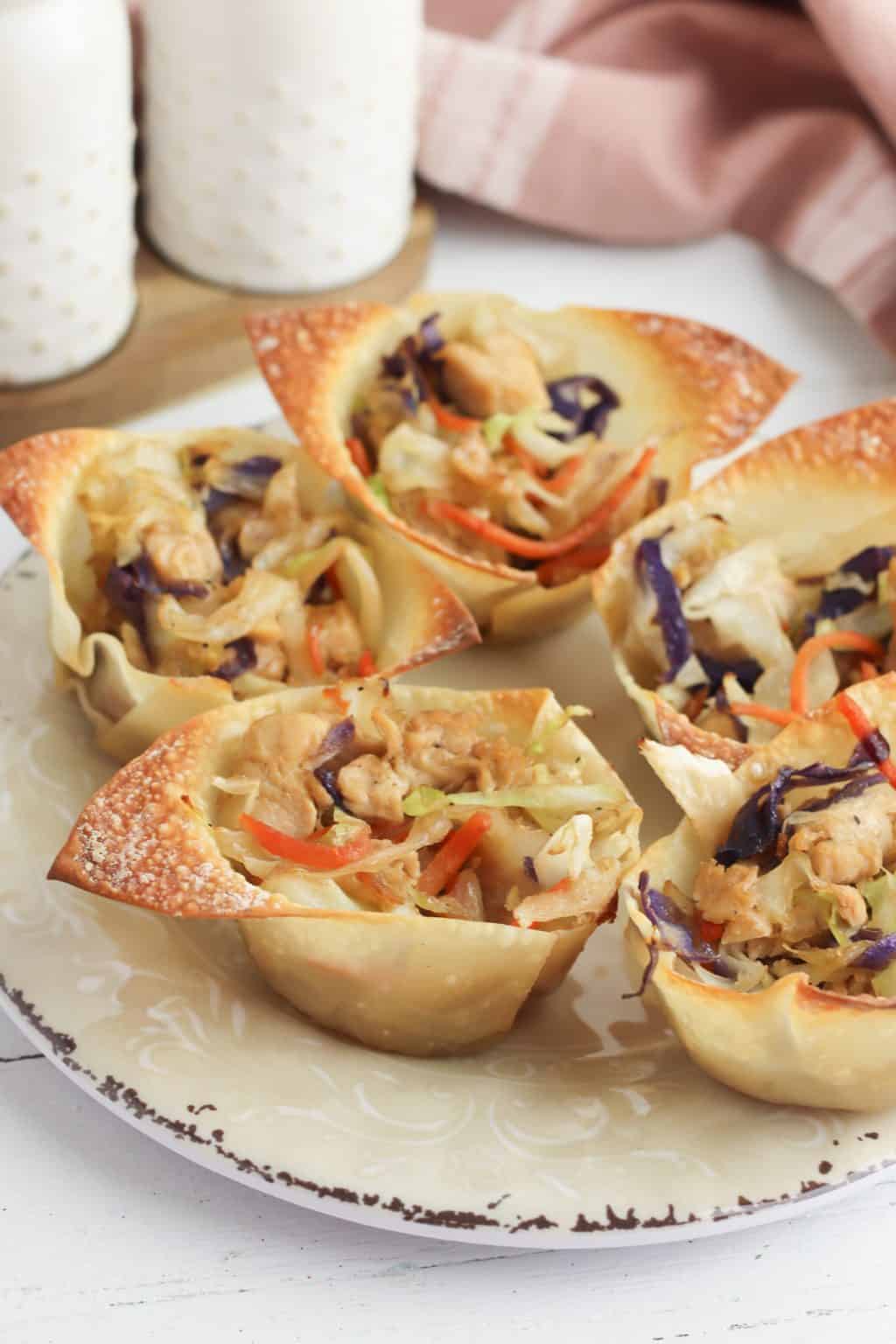 Chicken Egg Roll Cups - Marathons & Motivation