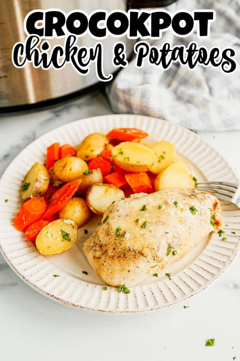 Crockpot Chicken and Potatoes Recipe with Carrots - Marathons & Motivation