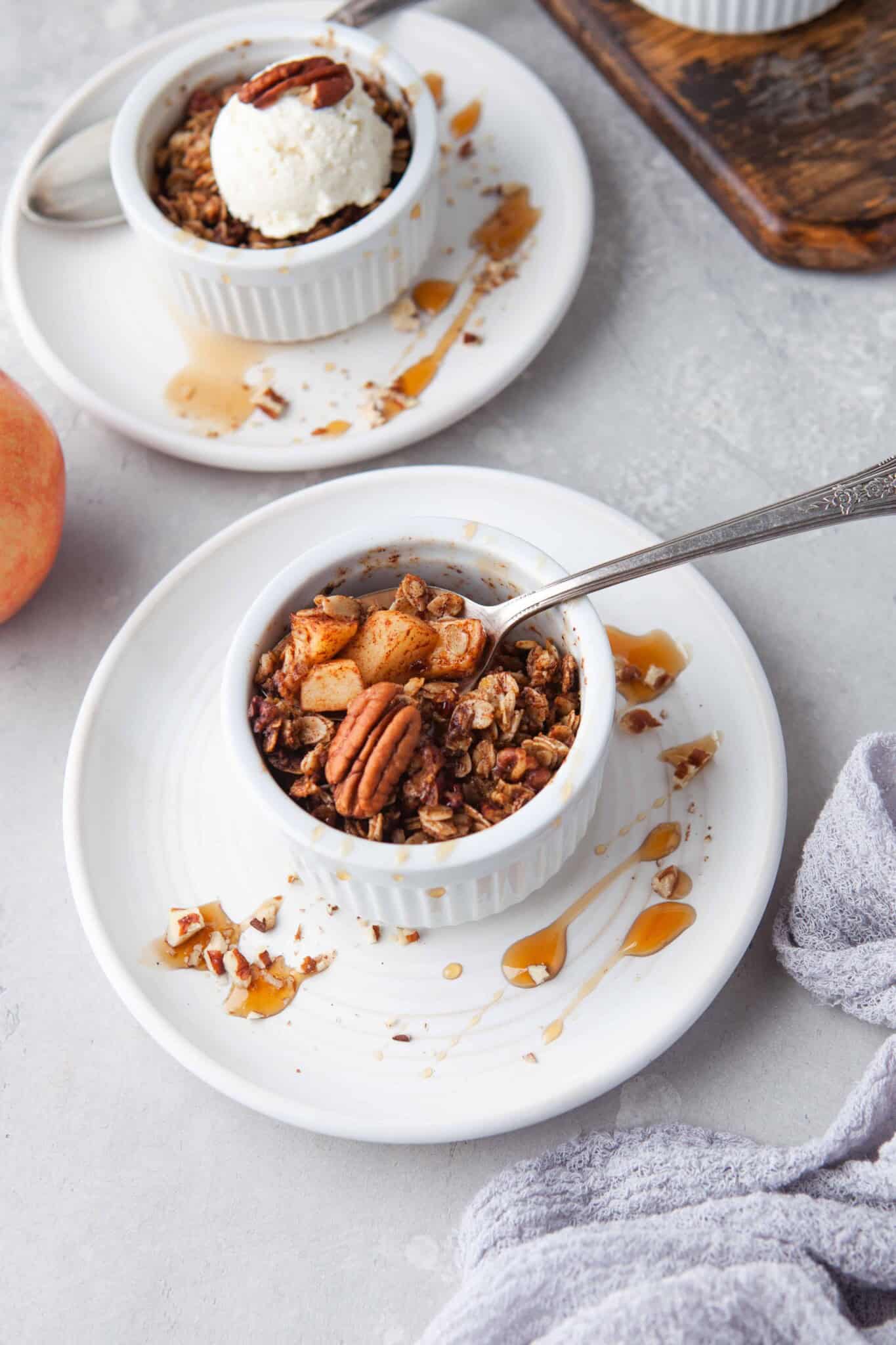 Individual Apple Crisps - Marathons & Motivation