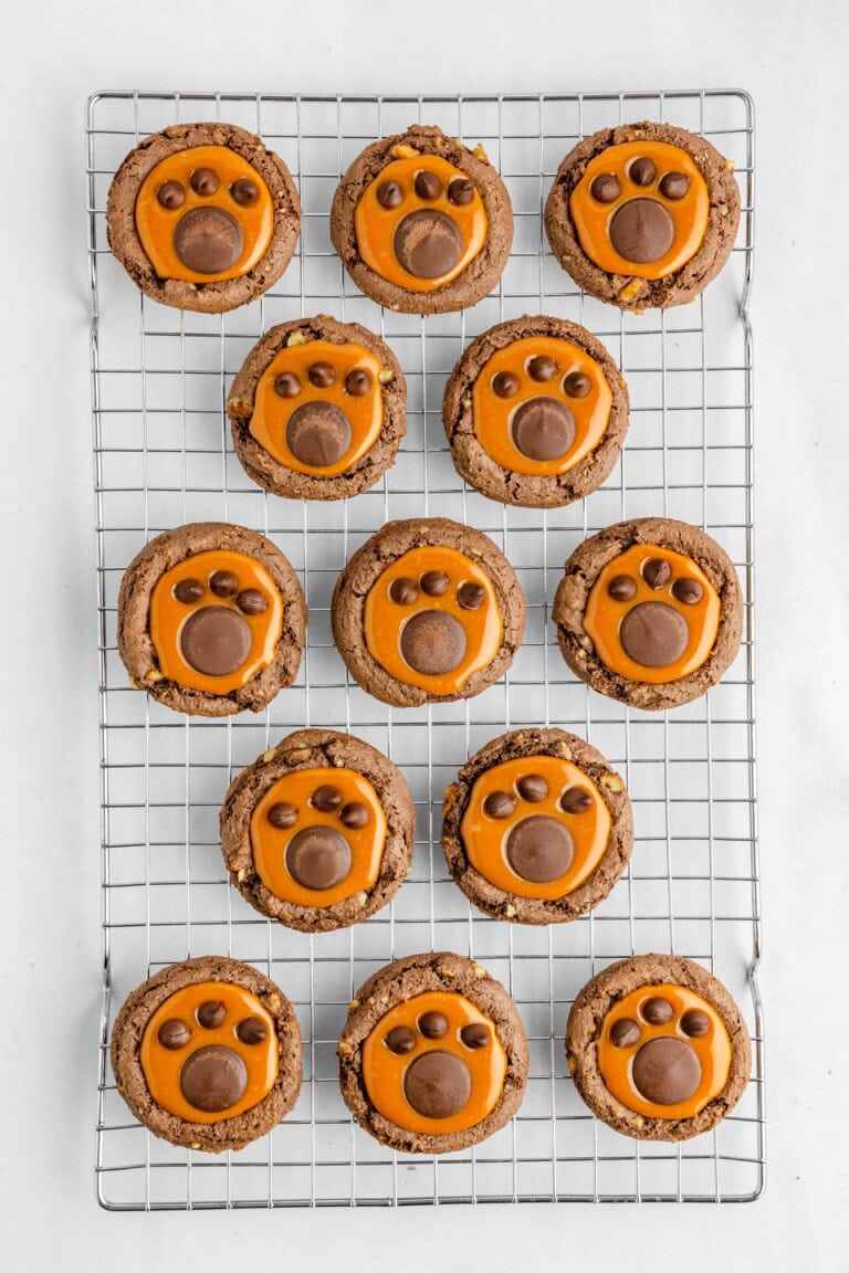Bear Paw Cookies Made with Cake Mix - Marathons & Motivation
