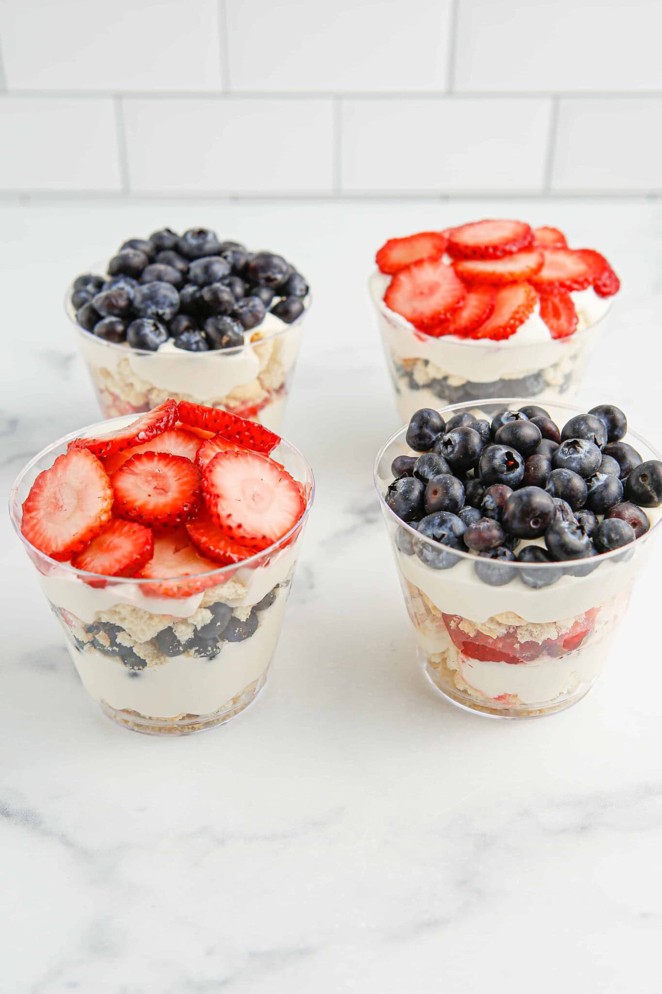 Mixed Berry Mini Trifles - Marathons & Motivation