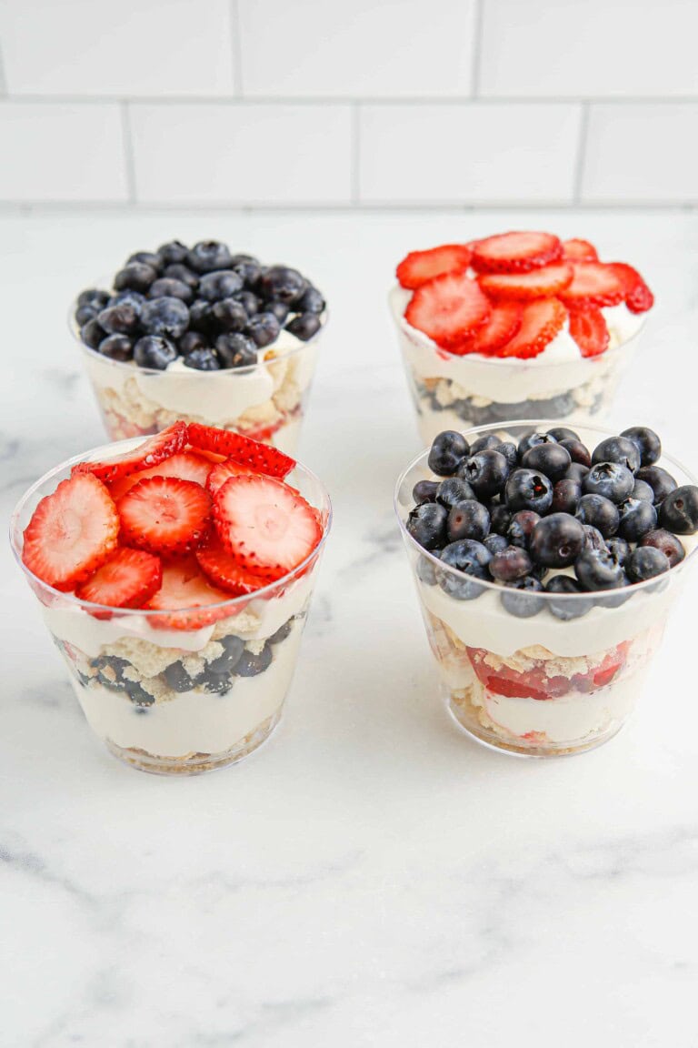 Mixed Berry Mini Trifles - Marathons & Motivation