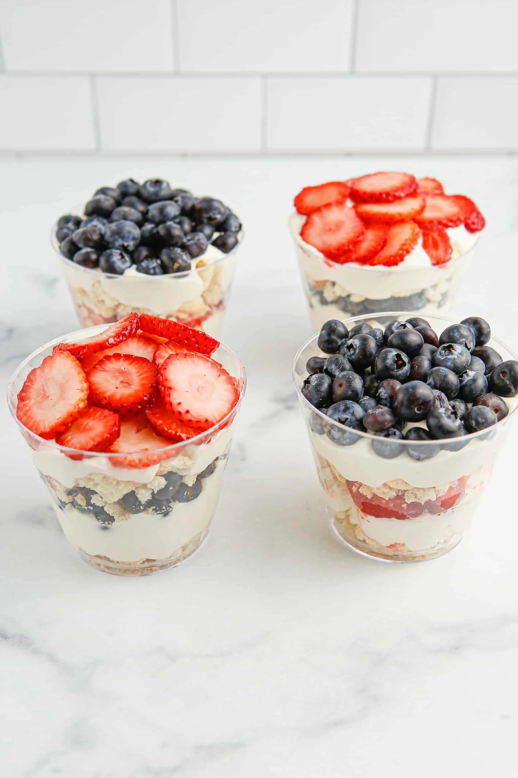 Mixed Berry Mini Trifles - Marathons & Motivation
