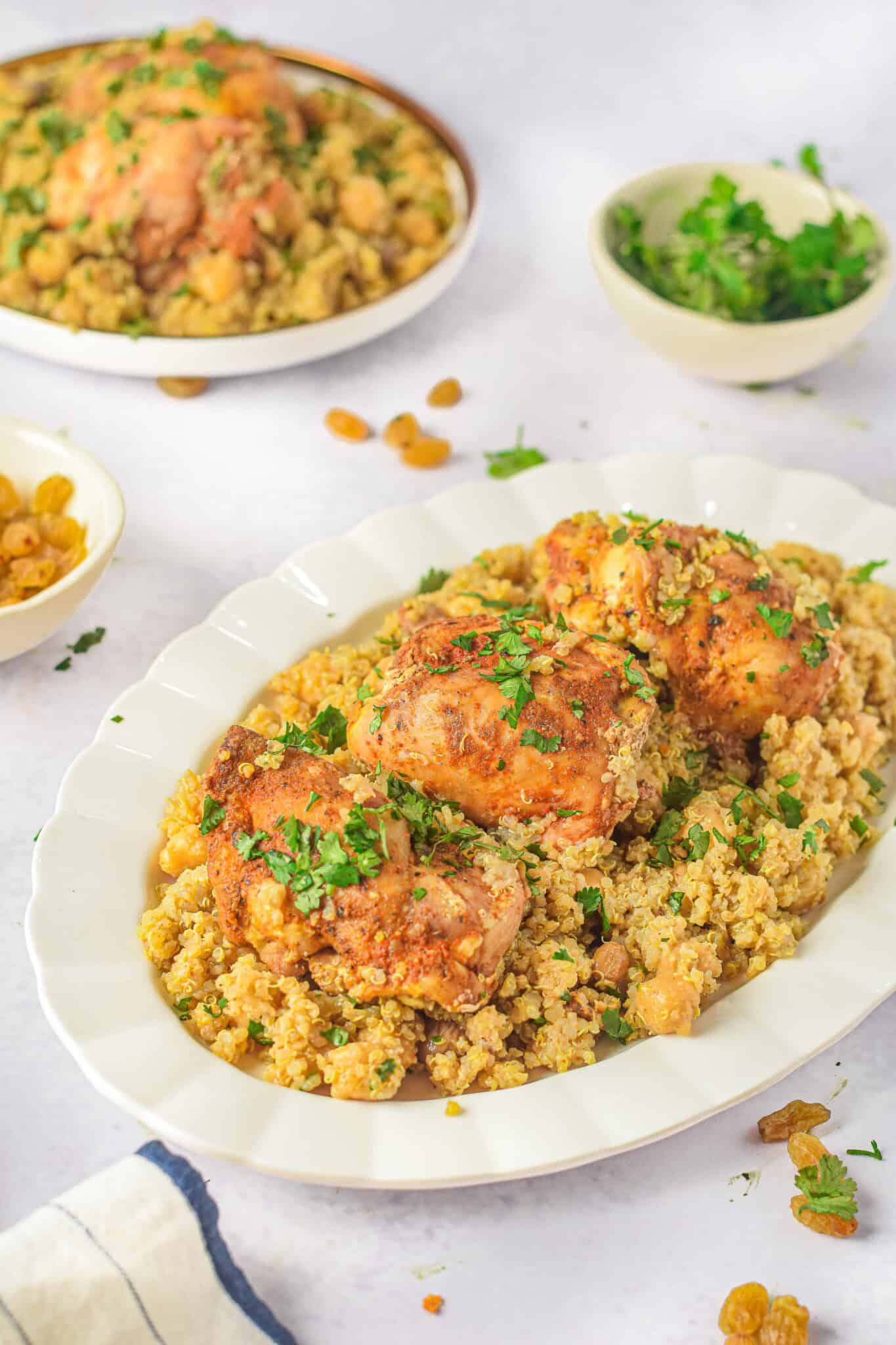 Instant Pot Moroccan Chicken - Marathons & Motivation
