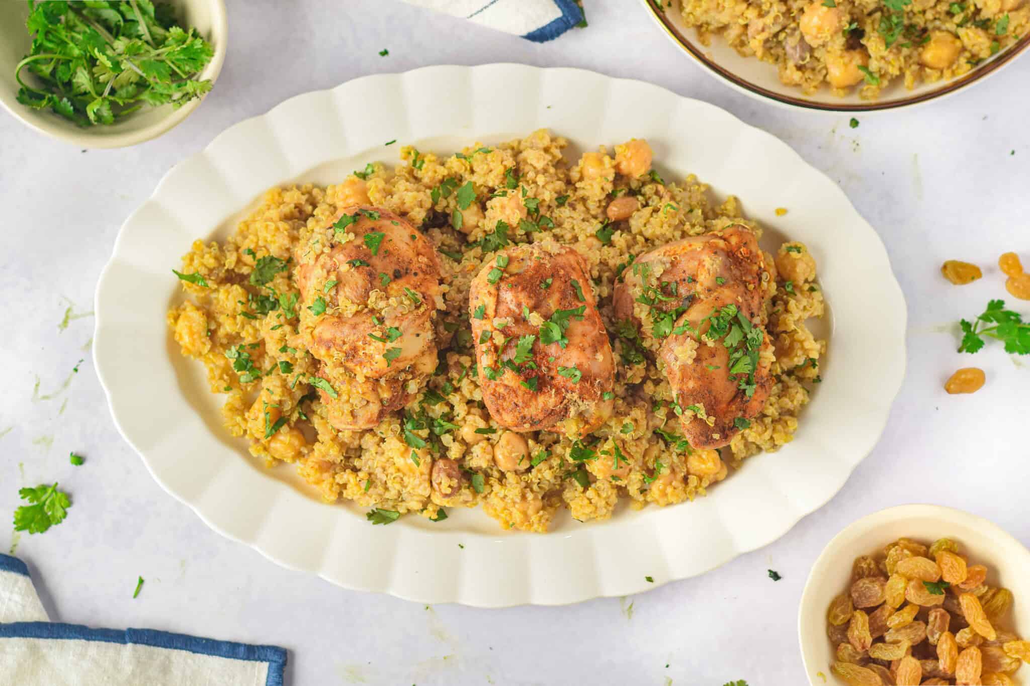 Instant Pot Moroccan Chicken - Marathons & Motivation