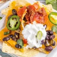 Spicy Black Bean Nachos - Marathons & Motivation